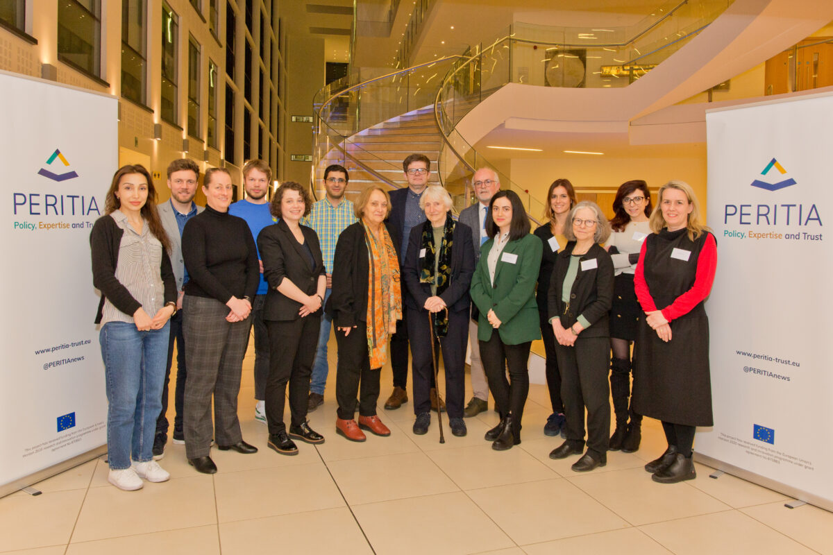 PERITIA's Final Academic Conference: Rethinking Policy, Expertise and ...